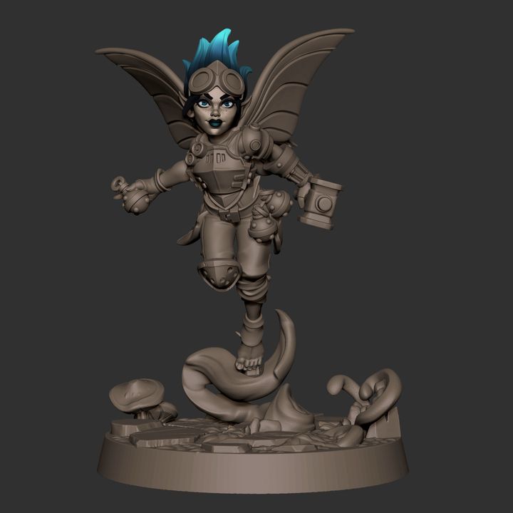 3D Printable Pixie Artificer by Bite the Bullet
